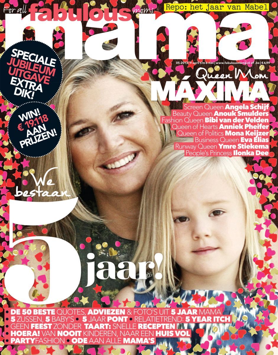 Magazine 'Fabulous mama' bestaat 5 jaar!