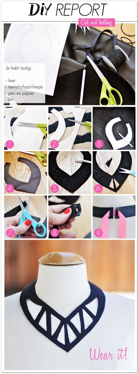 DIY: 9x je eigen cut-out fashion item