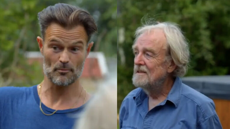 Tegenpolen Arie Boomsma en Midas Dekkers in Boerderij van Dorst