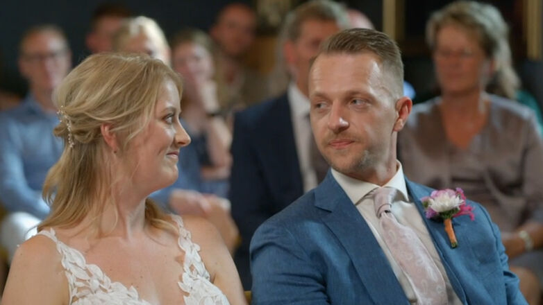 Jeppe en Jantine in Married At First Sight