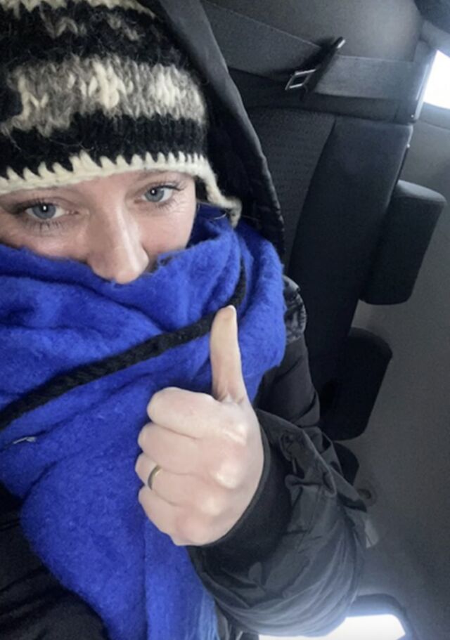 Zo gingen Jeppe en Jantine vermomd bij elkaar langs